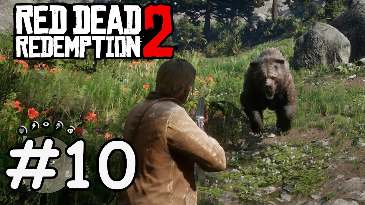 Охота на медведя - Red Dead Redemption 2 #10