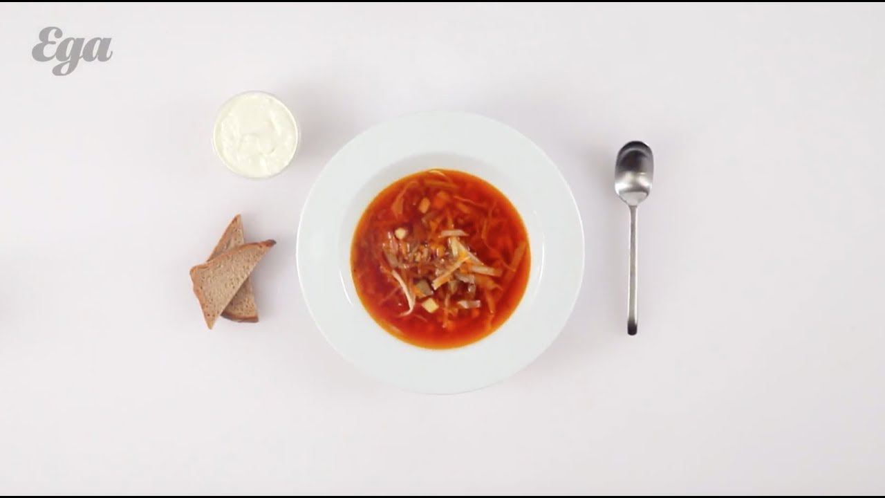 Борщ — простой рецепт