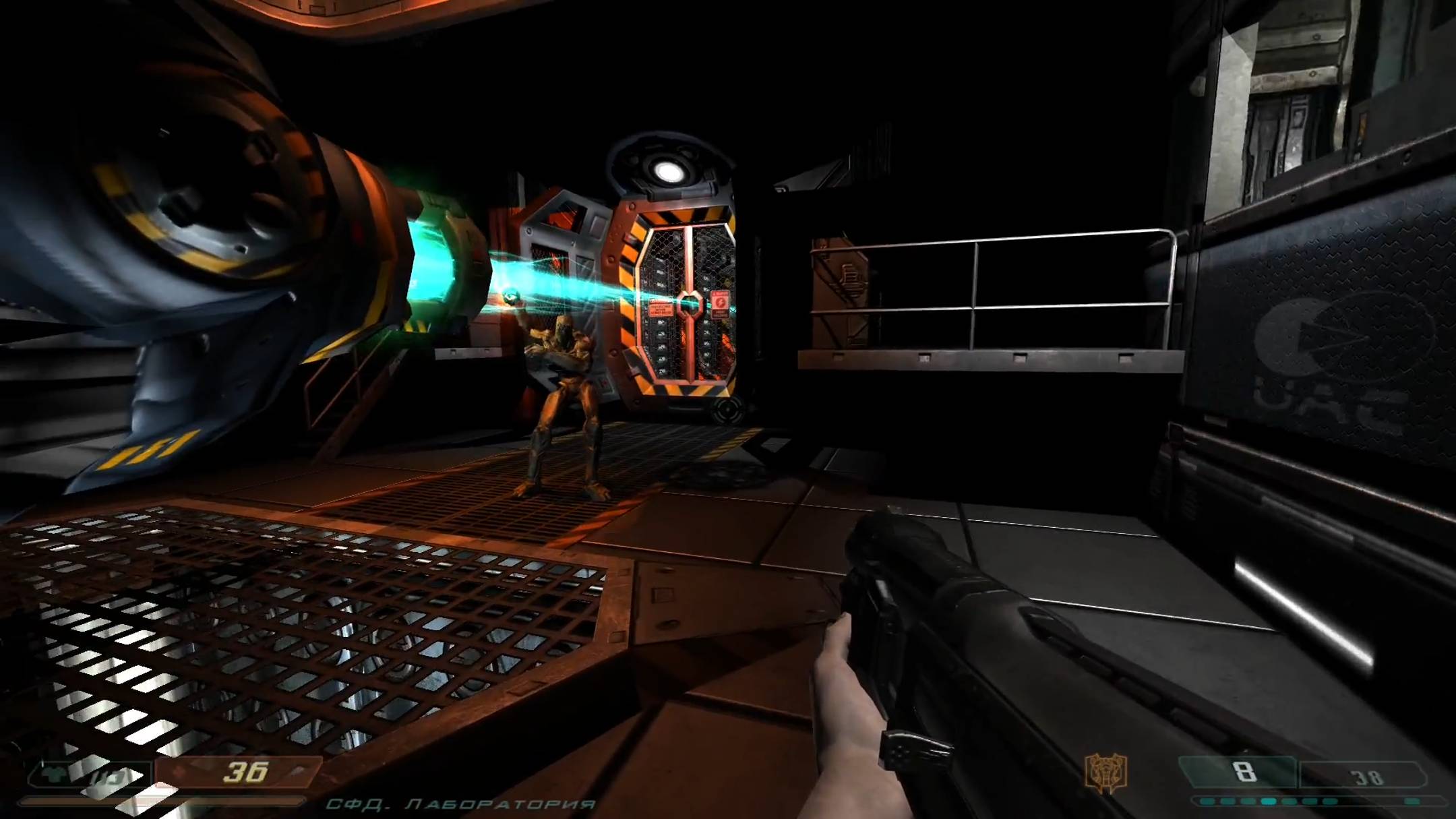 Doom 3 Original Redux | Уровень 5 | Комплекс Альфа. Сектор 1. Научно-исследовательский отдел UAC