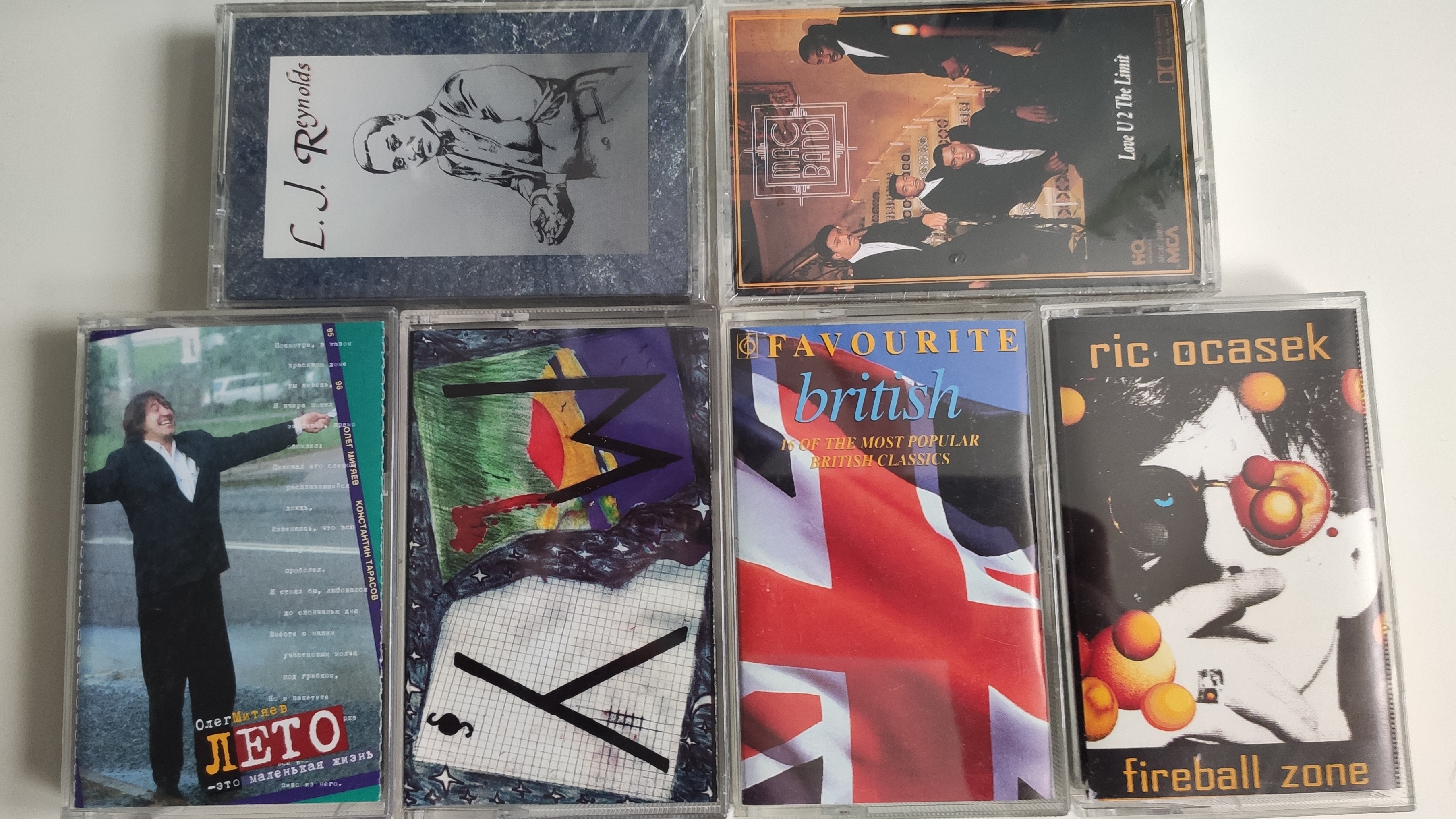 Обзор аудиокассет тиражек