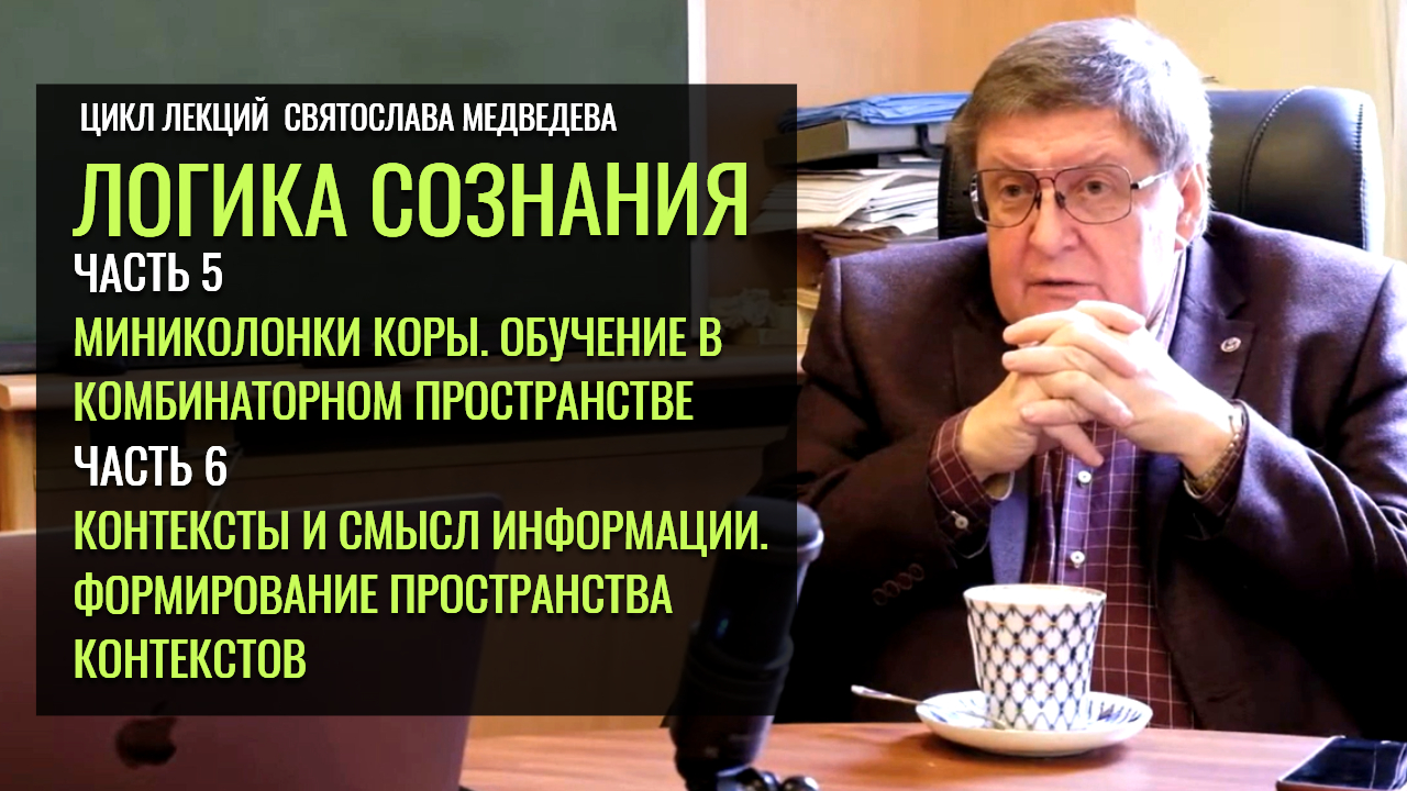 «Логика сознания». Святослав Медведев. (Часть 5-6)