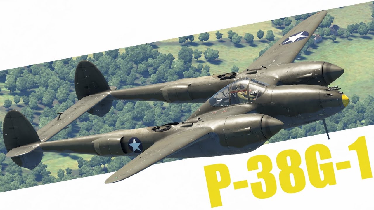 War Thunder | Обзор | P-38G-1 | 1.87.0.75