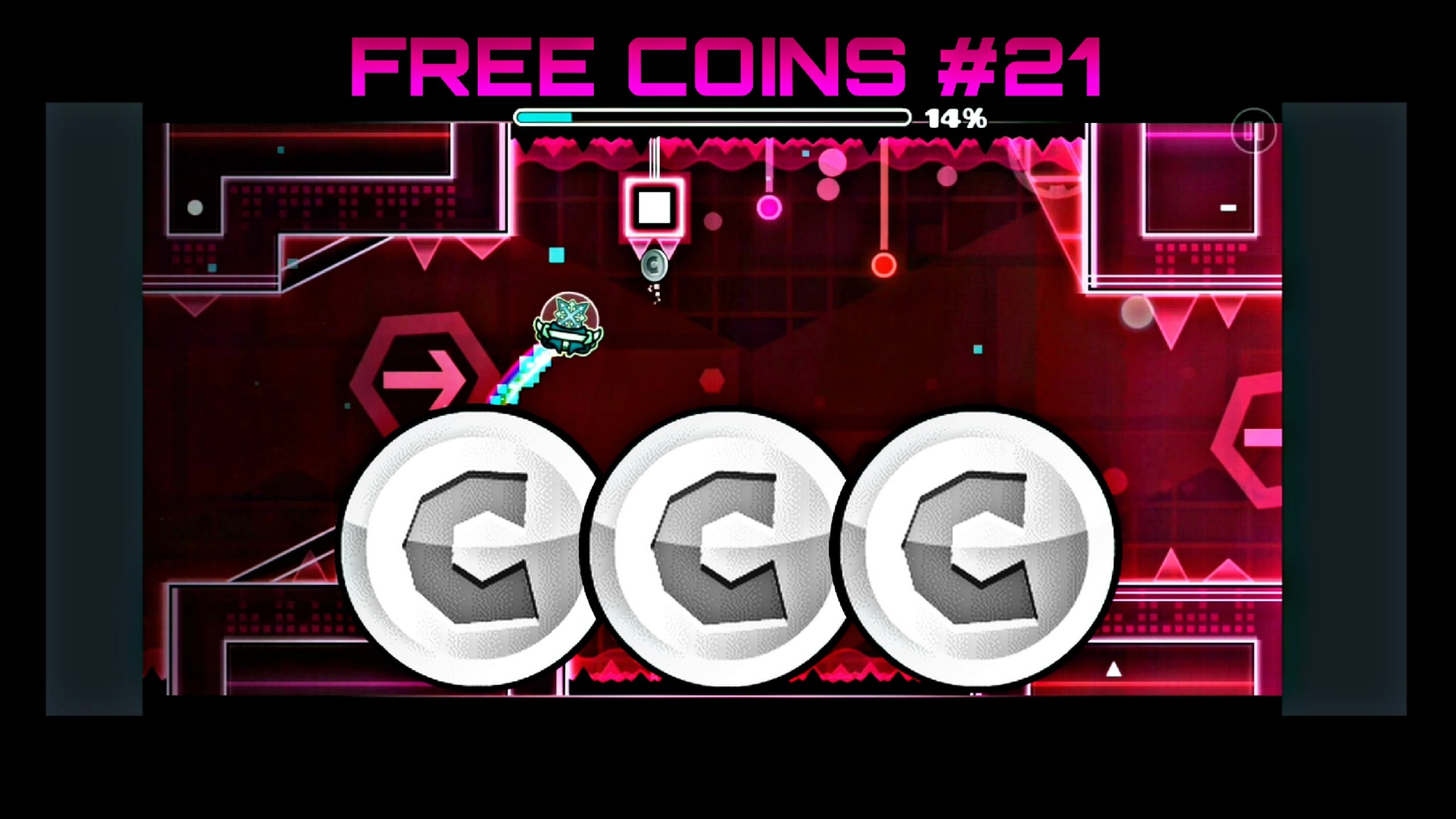 БЕСПЛАТНЫЕ МОНЕТЫ #21: A Brisk Frisk by KoromiGD (Easy 2*) [3 coins] | Geometry Dash