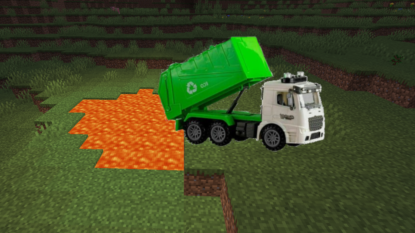 Делаем мусоросжигатель в майнкрафт.