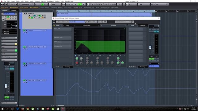 CUBASE - 10 серия - автоматизация.