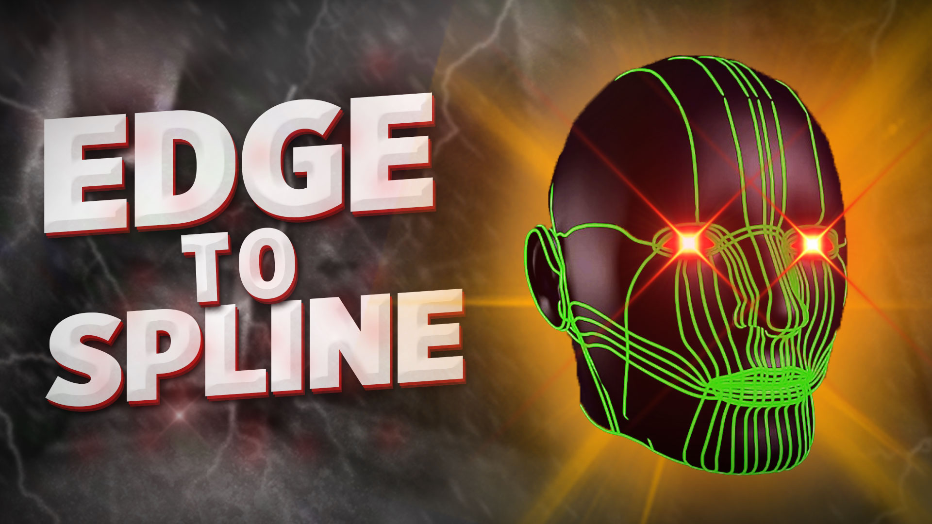 Конвертация ГРАНЕЙ в СПЛАЙНЫ в Cinema 4D. EDGE TO SPLINE