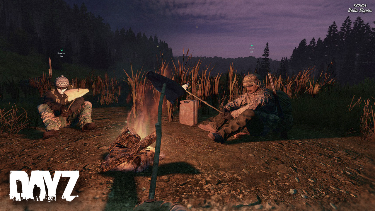 Охота и рыбалка в мире апокалипсиса / Атмосферный DayZ