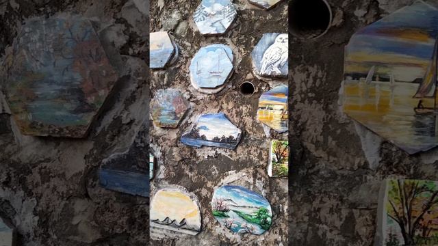 просто арт-объект на пляжике. рисунки. версия 5