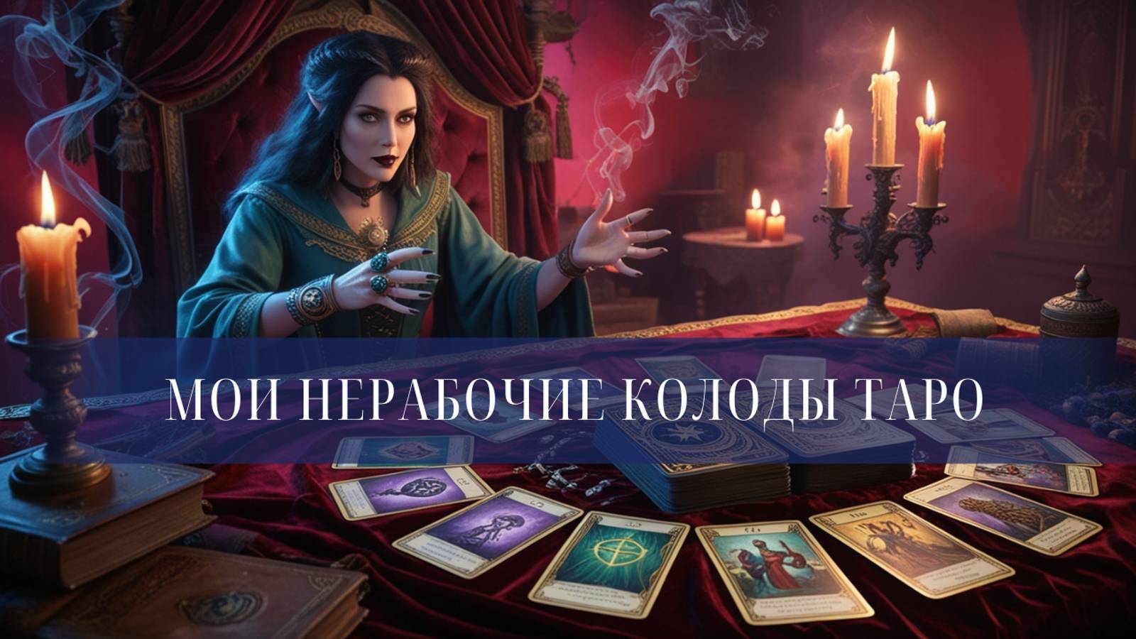 ⌛ Мои нерабочие колоды Таро.