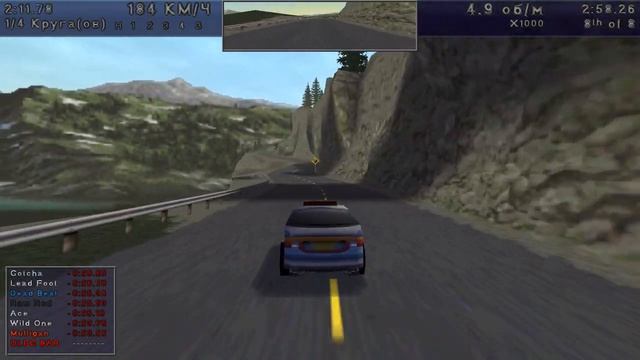 Need for Speed 3 51 серия MITSUBISHI ECLIPSE COPCAR