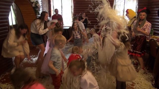 Детская почти что '' пенная'' вечеринка