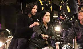 Матрица 4/Воскрешение/информация о съёмках/Трюки на мотоциклах/Фото/Видео/Стоп....снято 3/