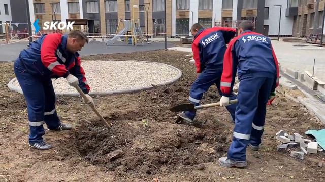 Как правильно установить встроенный батут_ Монтируем прыжковый модуль в землю в новом ЖК.