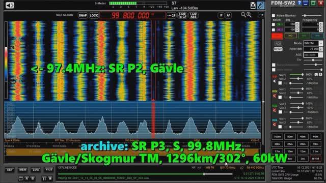 14.12.2021 06:45UTC, [Ms], Геминиды, SR P3, LR 2, YLE Radio Suomi и предположения
