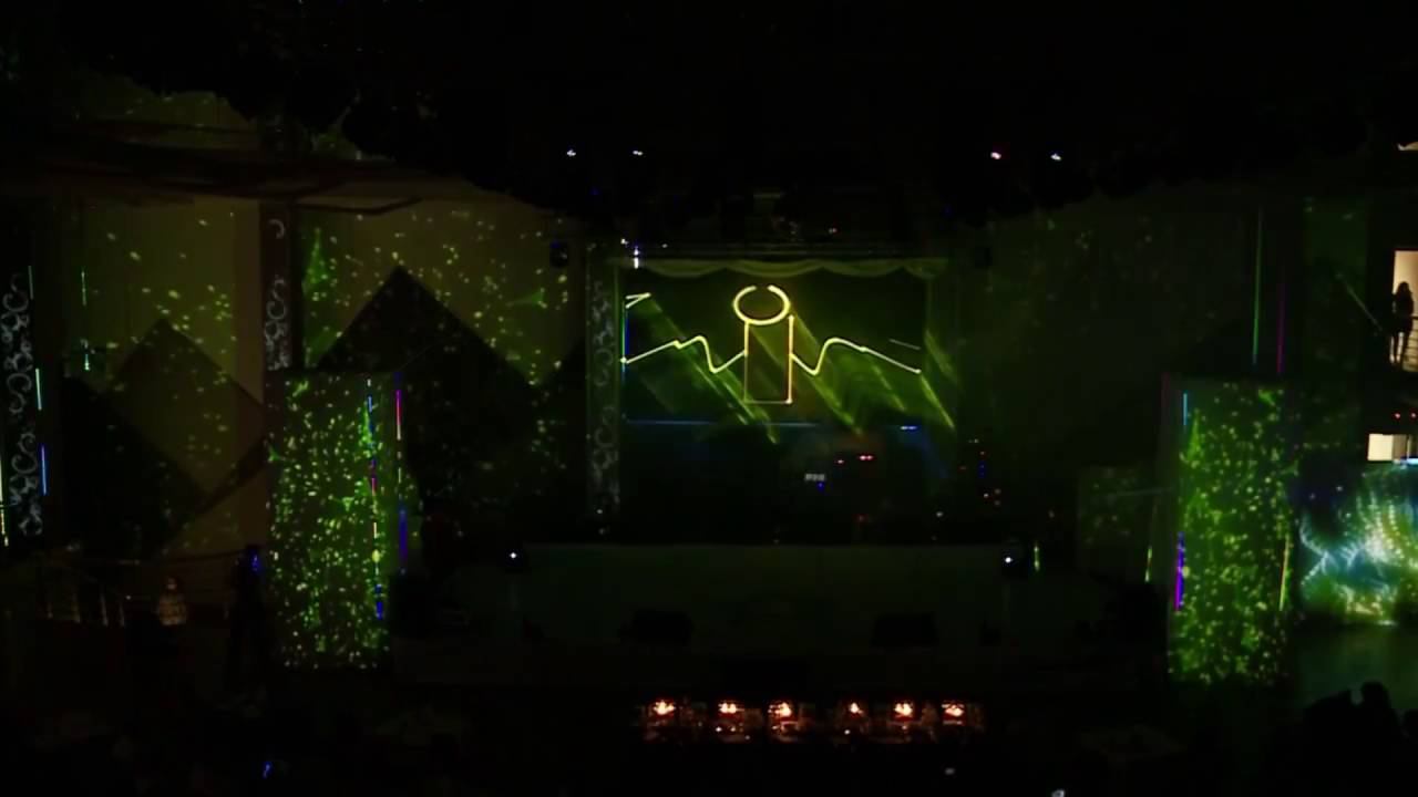 Видео- и Лазерный мэппинг. Открытие мероприятия Премия "Призвание Артист".  г. Екатеринбург.