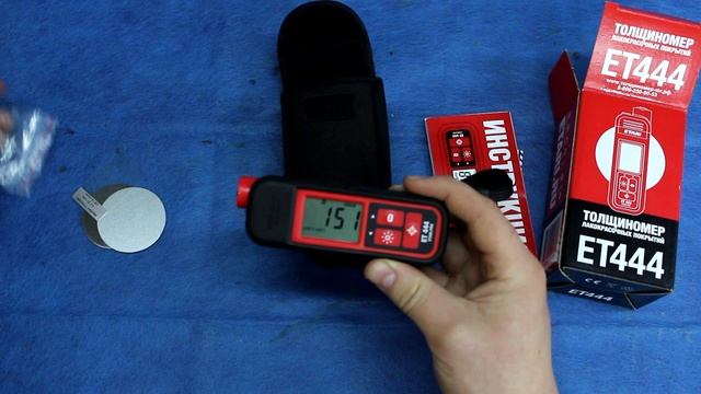 Oбзор толщиномера ETARI ET 444