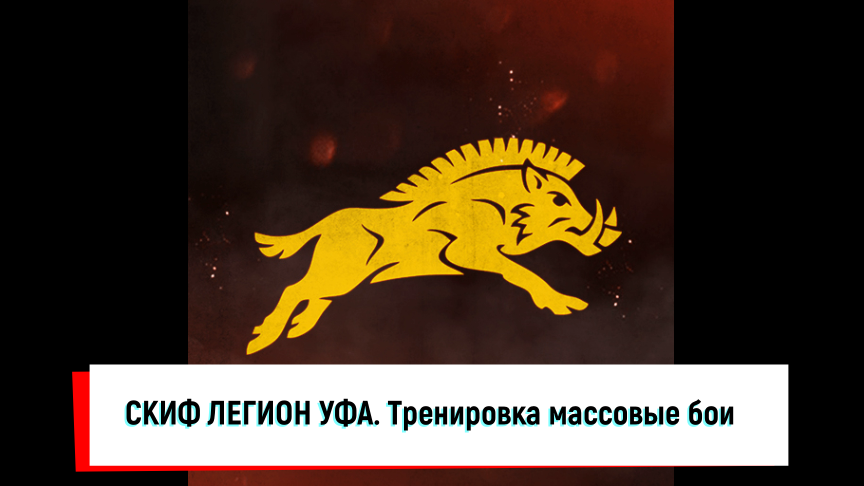 ИСБ Тренировка. Массовые бои. СКИФ ЛЕГИОН УФА.