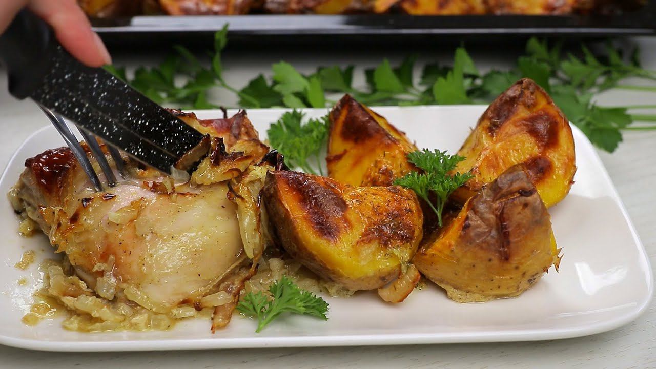 Очень вкусный полноценный обед или ужин из доступных продуктов