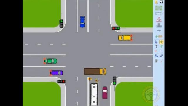 Урок 16. Проезд перекрестков