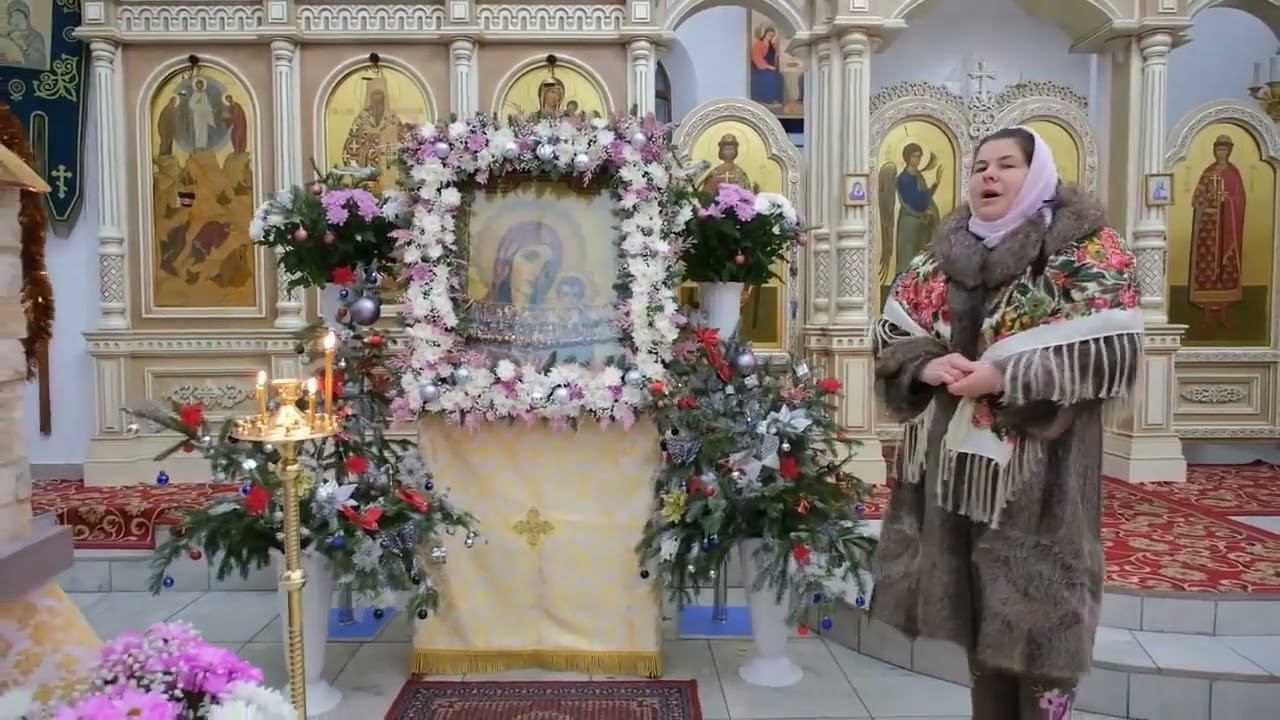 "Царице неба и земли."Исполняет матушка Валентина Корниенко,стихи схимонахиня Тавриона.