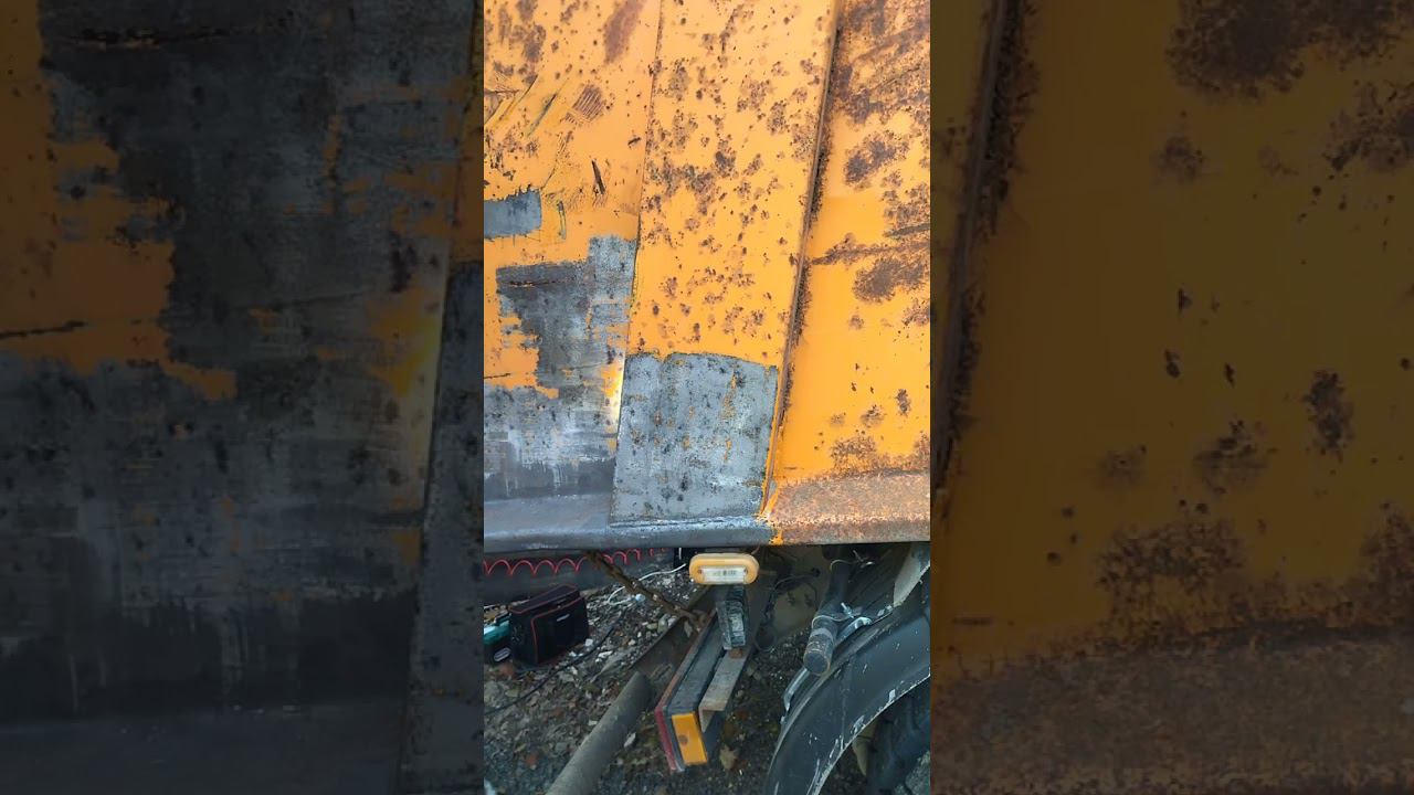 Выездная лазерная чистка кузова самосвала #лазернаячистка #лазернаярезка #automobile