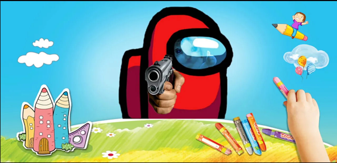 Рисуем AMONG AS!!!. Кто же Предатель_. Draw AMONG AS. Рисование.