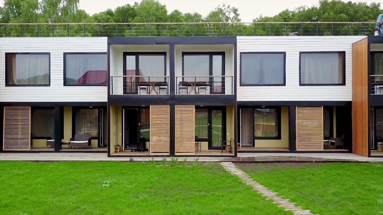 Модульные гостиницы. Ковчег - первый в России модульный отель под ключ