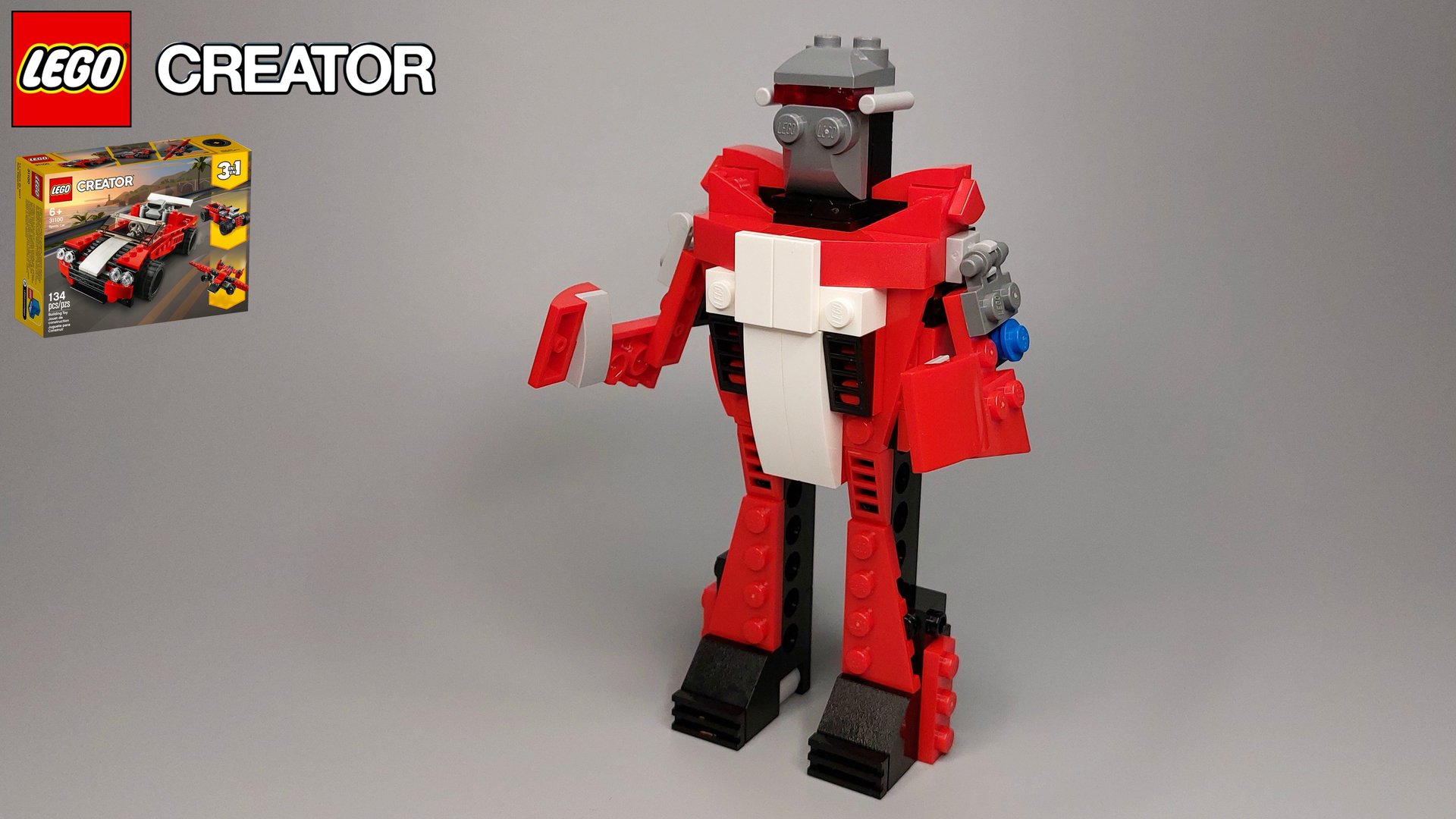 Лего Самоделки - Робот из Lego Creator (31100) #1