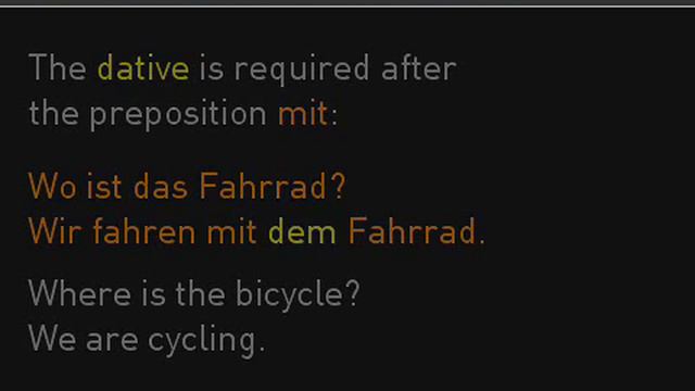 Learn German - Lesson 7