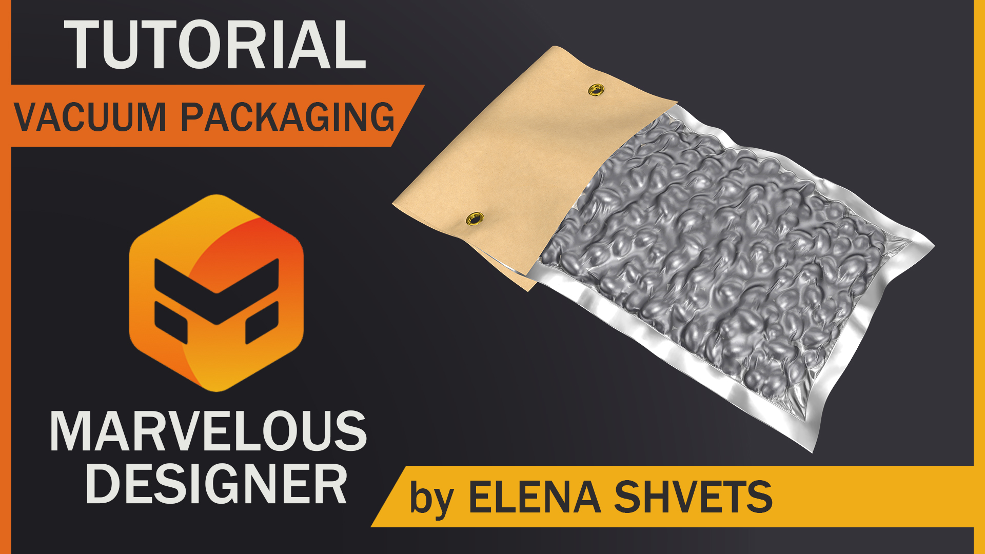 ВАКУУМНАЯ УПАКОВКА\VACUUM PACKAGING Marvelous Designer Tutorial