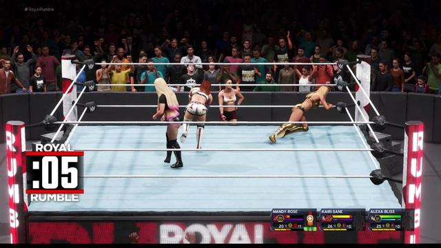 WWE 2K20 ROYAL RUMBLE MATCH 30-WOMAN #1.mp4