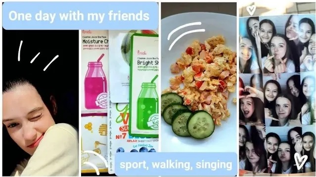 Мой летний день ?️ Маски для лица ? Фотокабина в парке.mp4