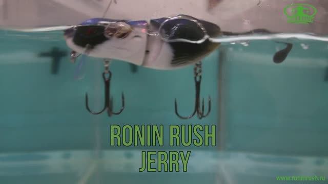 Воблер на тайменя и щуку мышь Jerry Ronin Rush