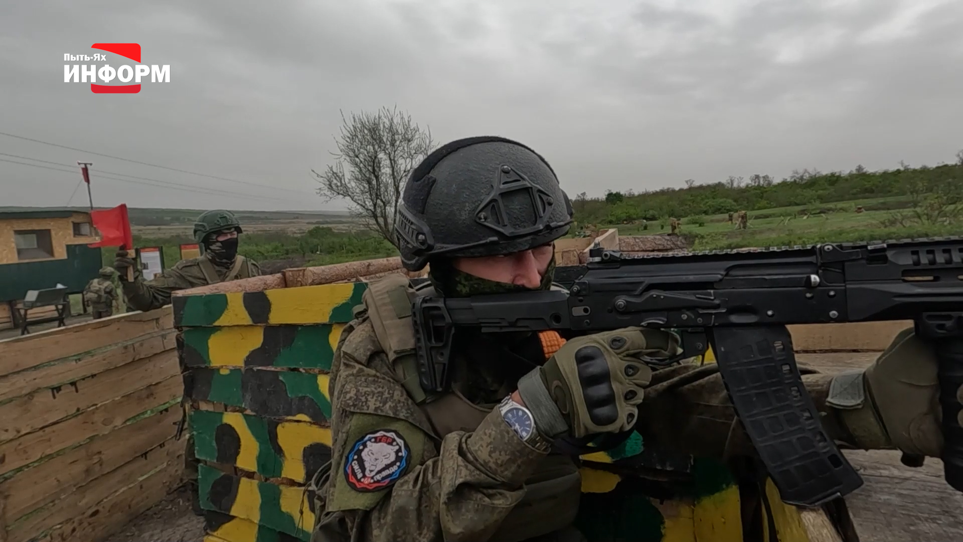 Югорчане тренируются на полигоне