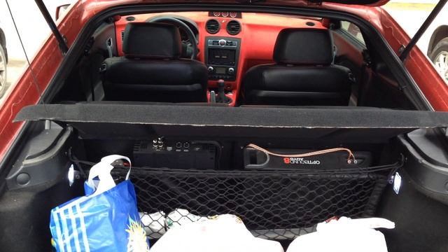 Hyundai Coupe. Газовые упоры багажника