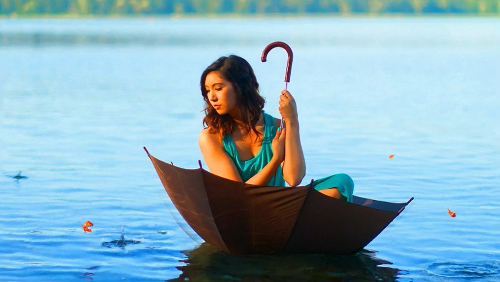 На маленьком плоту