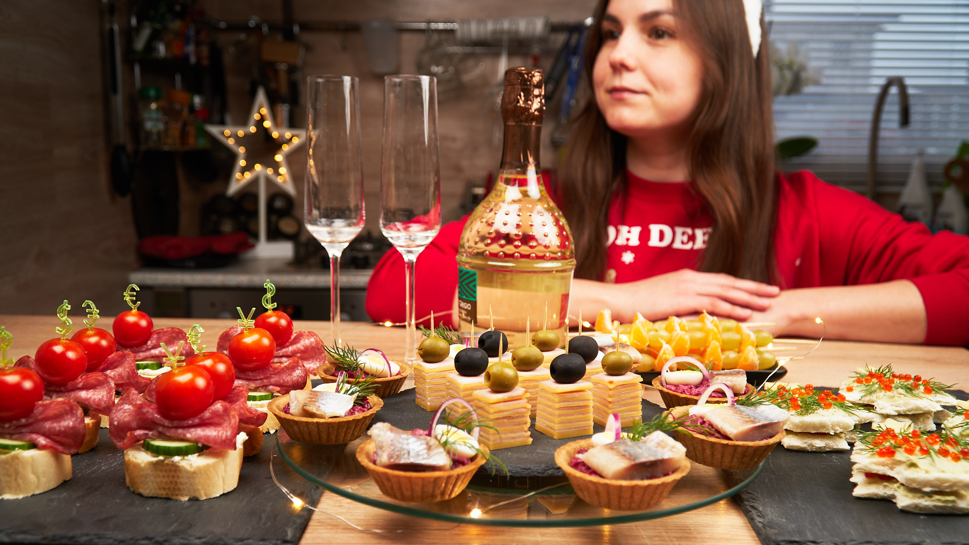 Показываю, как я готовлю сразу 5 быстрых и эффектных закусок для праздничного стола