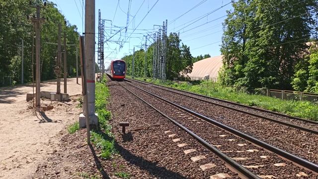 Аэроэкспресс и новейшая российская электричка Иволга 2.0|Московский транспорт|Москва|Железная дорога