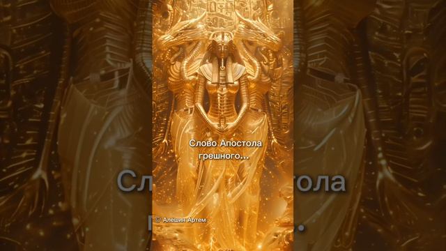 Слово Апостола грешного