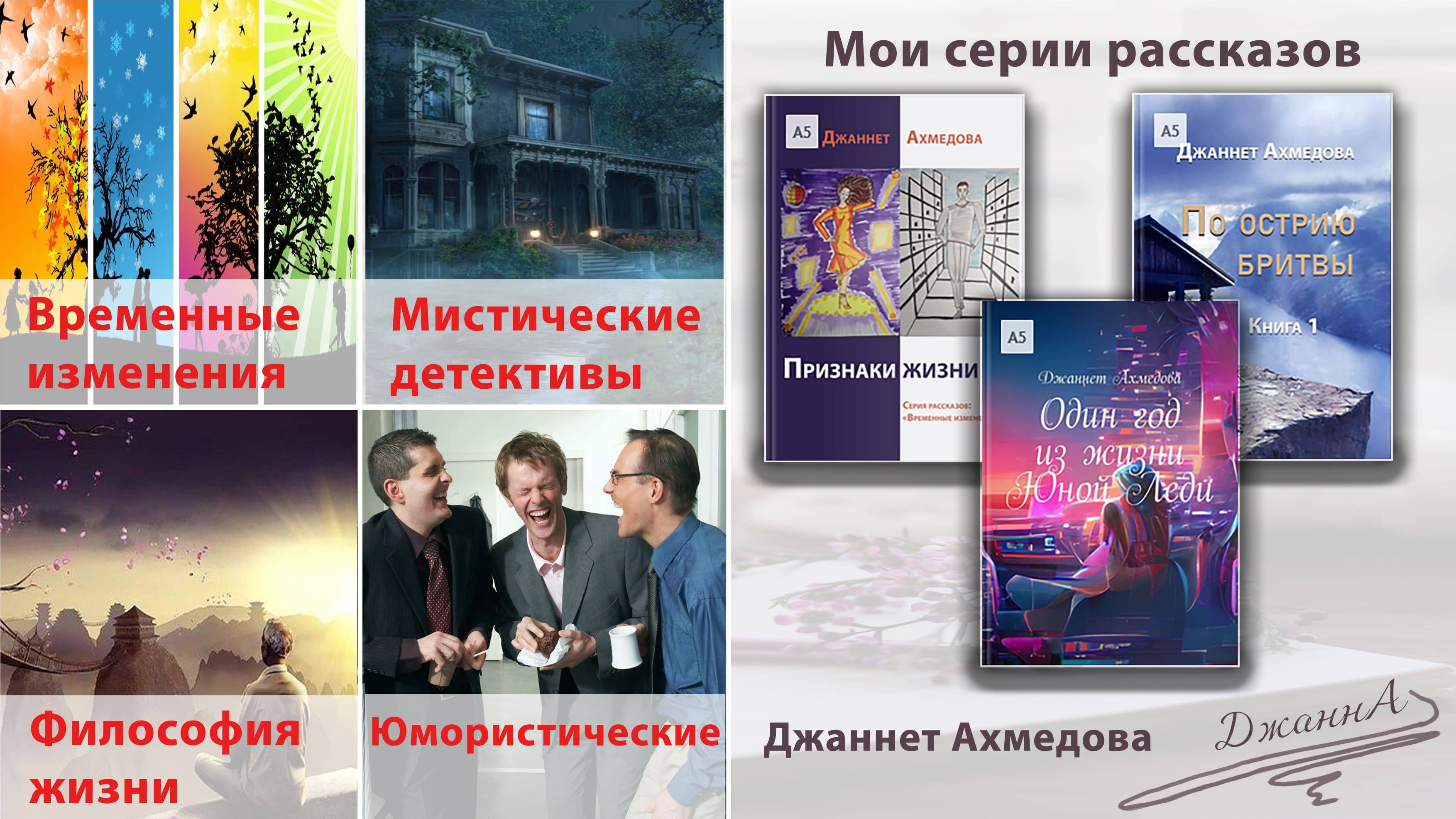 Краткий обзор моих произведений