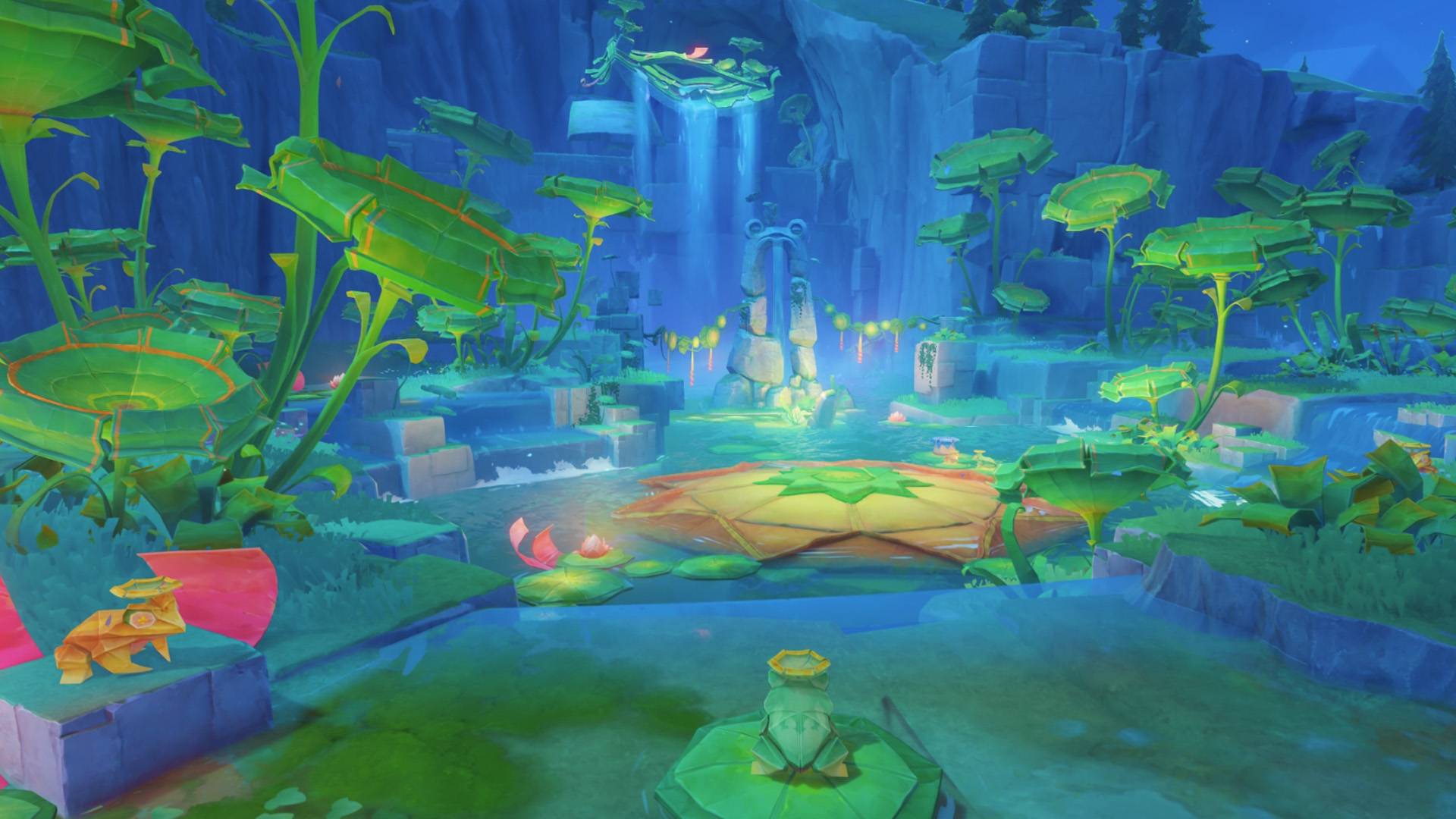 Симуланка. Лес Благословений. Задание "Лотос и чемпион"