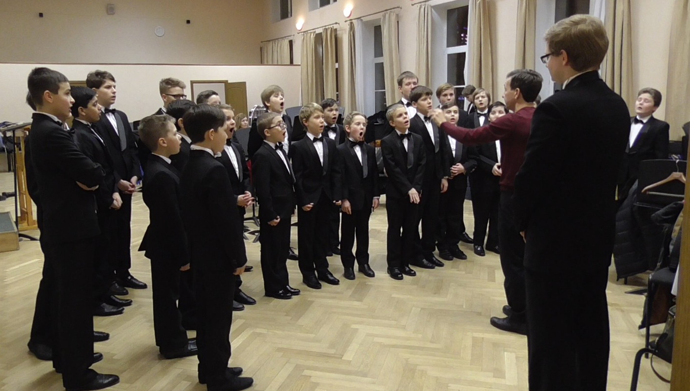 БЗК, "Вальс снежных хлопьев", репетиция перед концертом, 11.01.19