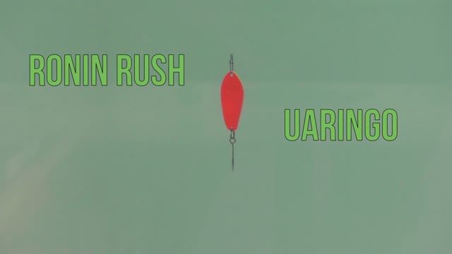 Блесна Ronin Rush - Uaringo 3g. На форель, хариуса и сига. Игра приманки.