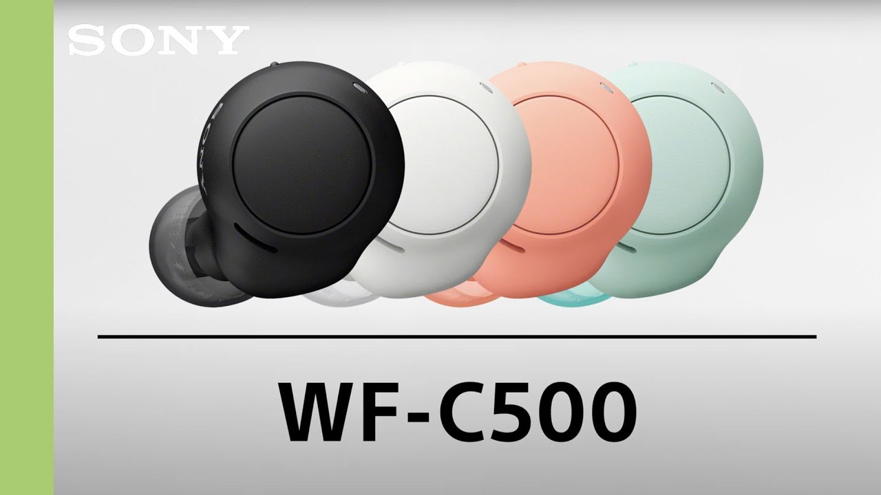 WF-C500 новые компактные и легкие наушники от Sony