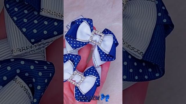 как сделать бантики своими руками #Shorts