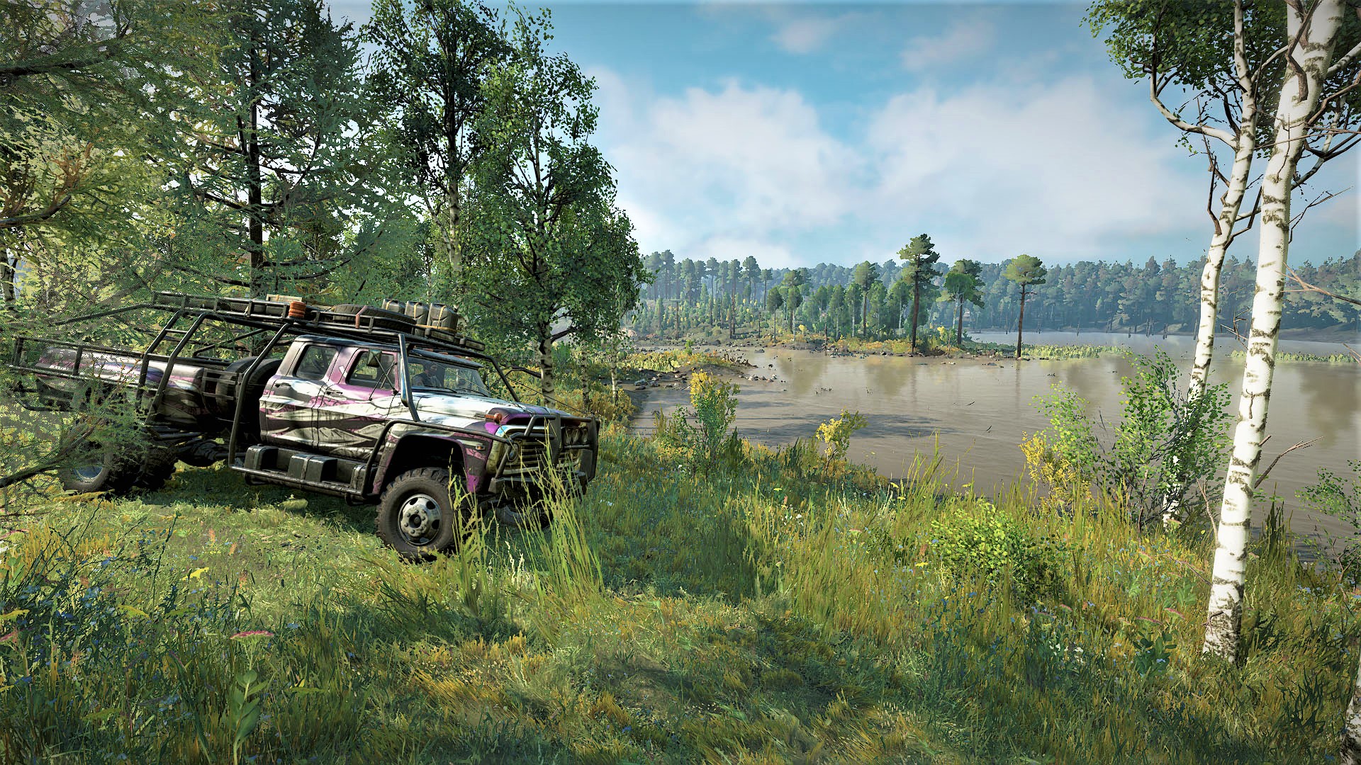 Прохождение SnowRunner Таймыр овраг