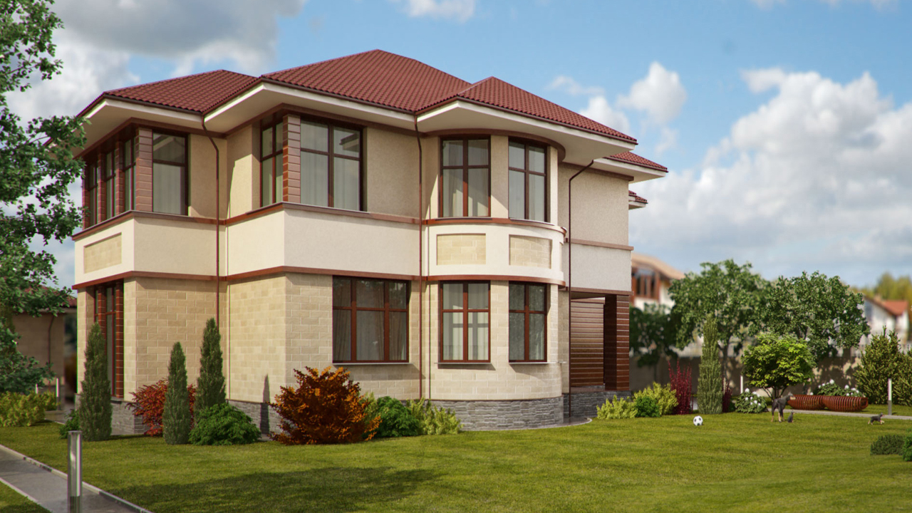 Реализованный проект коттеджа