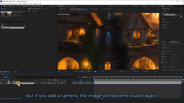 Tutorial ： Rotate a flat image 360° [ BlockadeLabs, AfterEffects ] [f64j56IGm38]