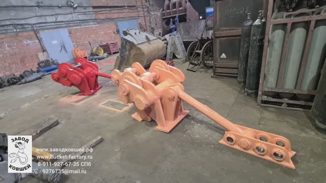 Крашер для экскаватора. Работа без смазки полгода. ЗАВОД КОВШЕЙ