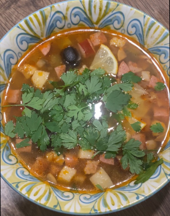 Солянка, будет очень вкусно!